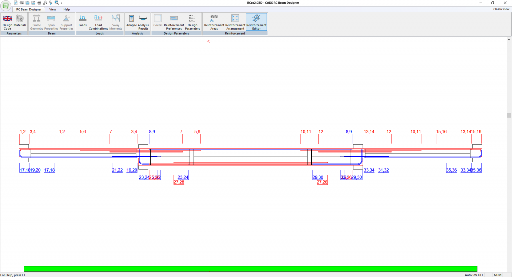 RC Beam Designer software - CADS UK