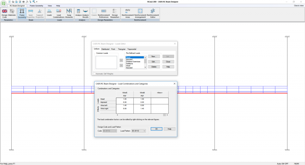 RC Beam Designer software - CADS UK