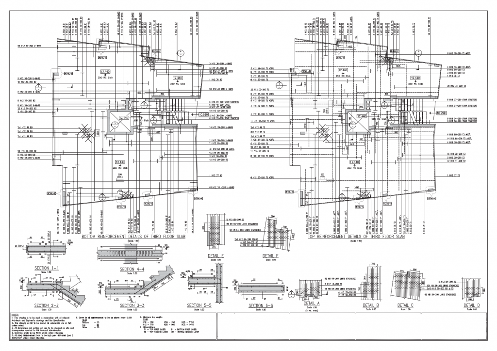 CADS RC sample drawings & Bar Bending Schedules - CADS UK