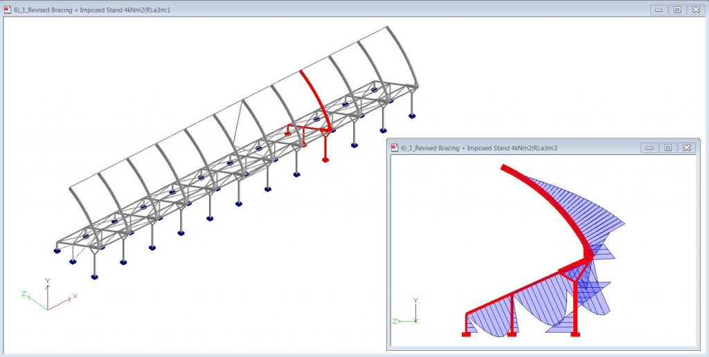 3D frame analysis with links to steel and concrete design - CADS UK