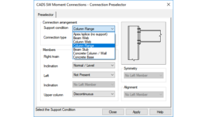 Steelwork Moment Connection Designer - CADS UK
