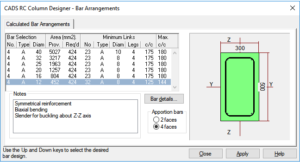 RC Column Designer Software - CADS UK