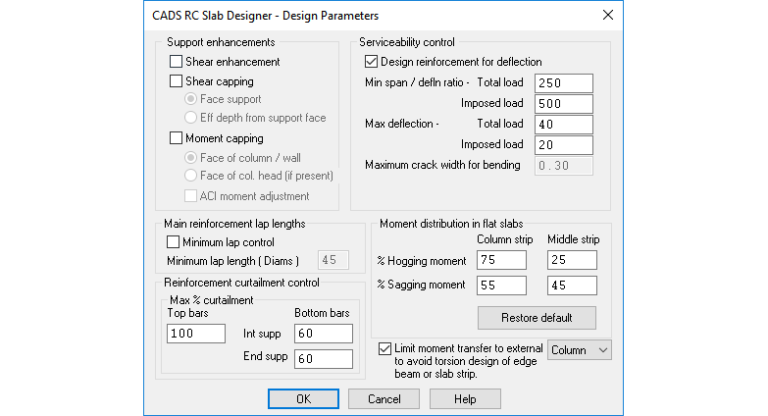 RC Slab Designer - CADS UK
