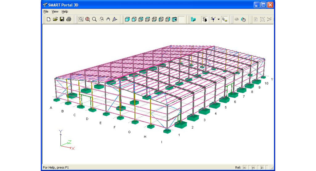 SMART Portal 3D - complete design of portal frames - CADS UK