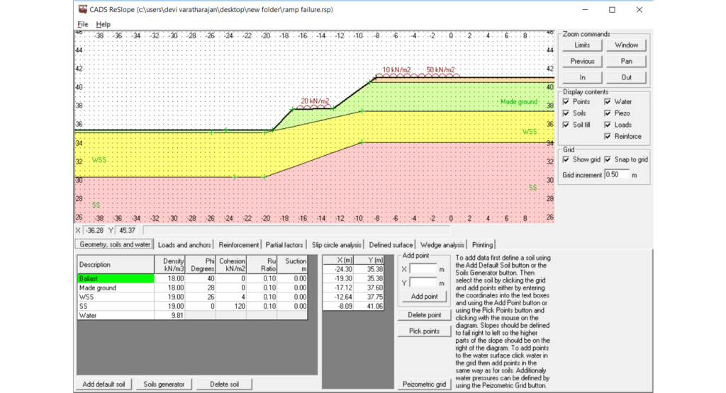ReSlope slope stability software - CADS UK