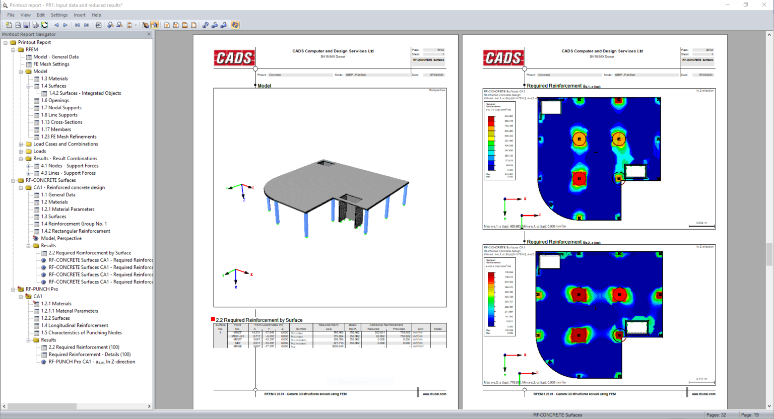 CADS Dlubal Features