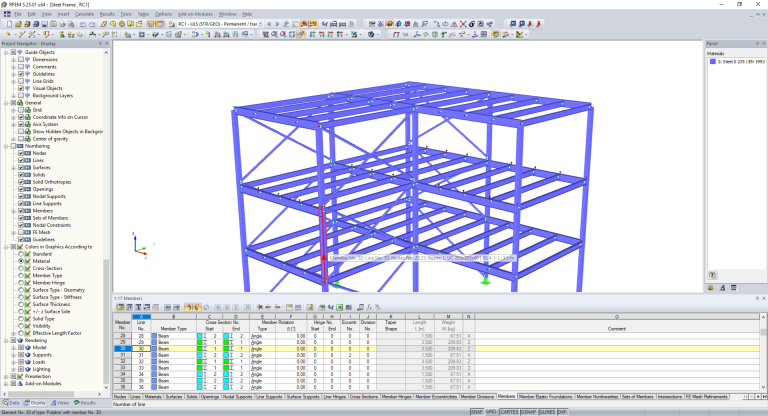 CADS Dlubal Features